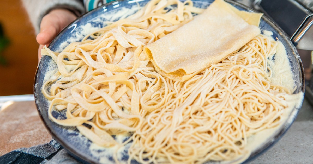 Sådan laver du hjemmelavet pasta - Opskrift fra GoCook