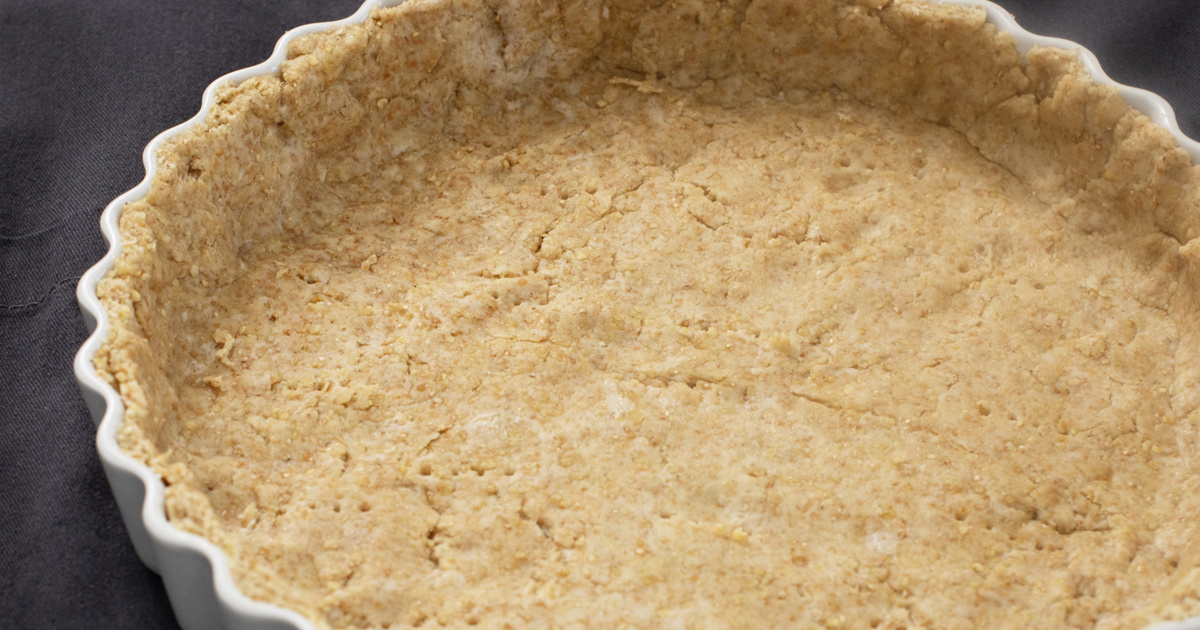 Grundopskrift: Grov tærtedej uden smør - GoCook opskrift - Opskrift fra ...